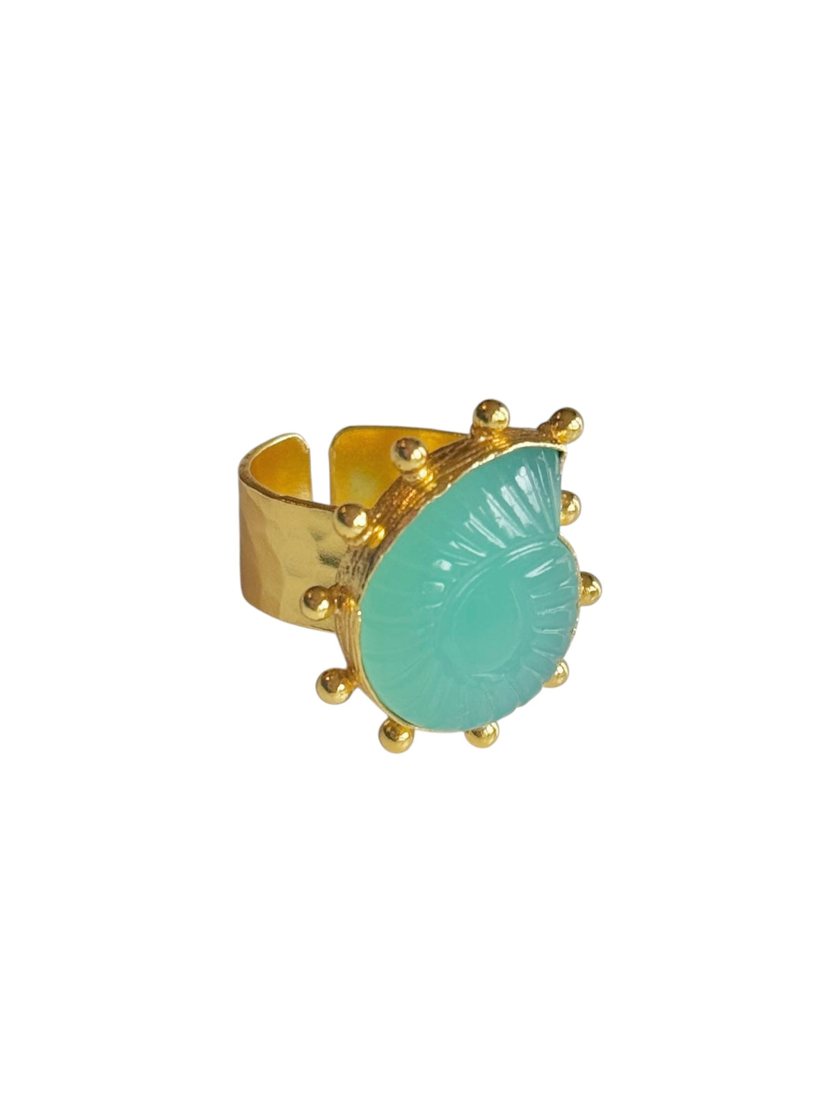 Cirena Ring In Aqua – Bella Christie Jewellery