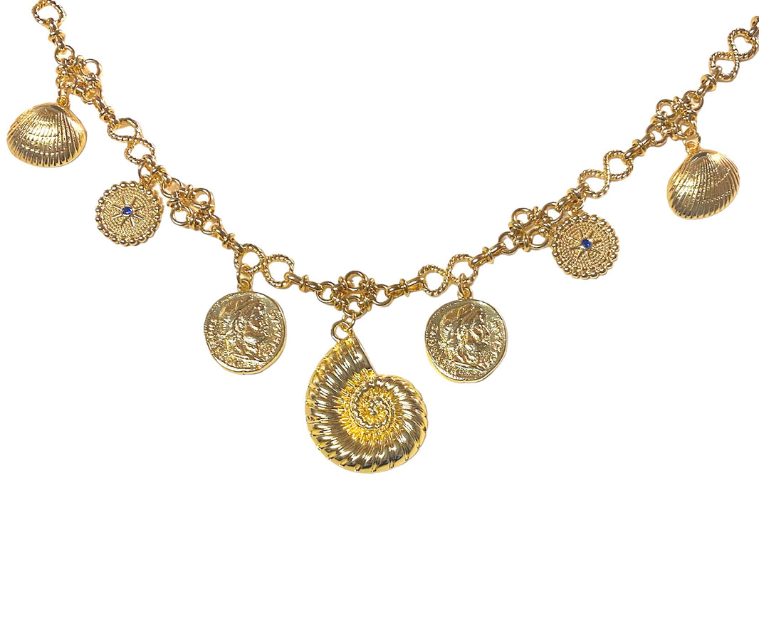 Chunky Statement Gold-Plated Necklaces | Bella Christie Jewellery ...