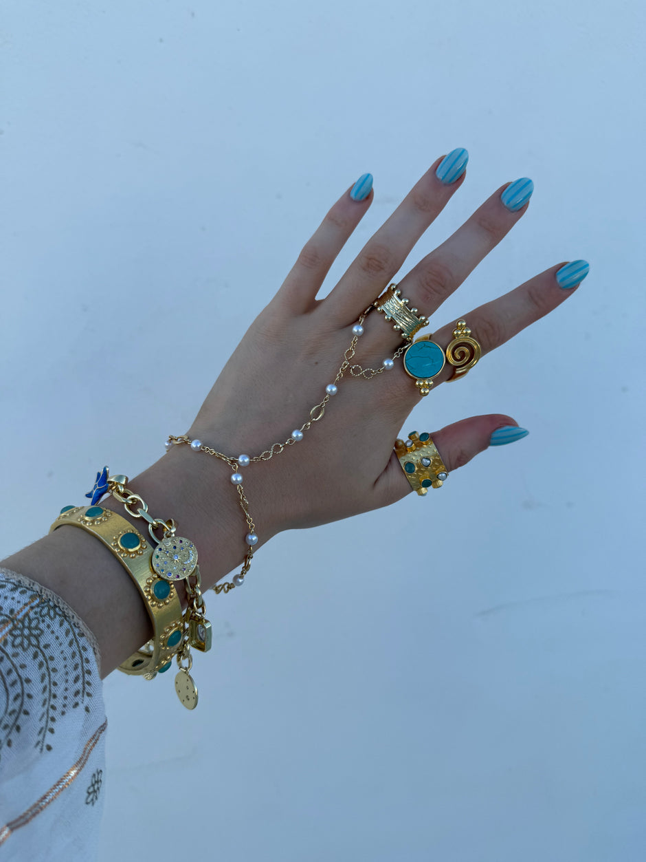Chunky, Gold-plated Bracelets | Bella Christie – Bella Christie Jewellery